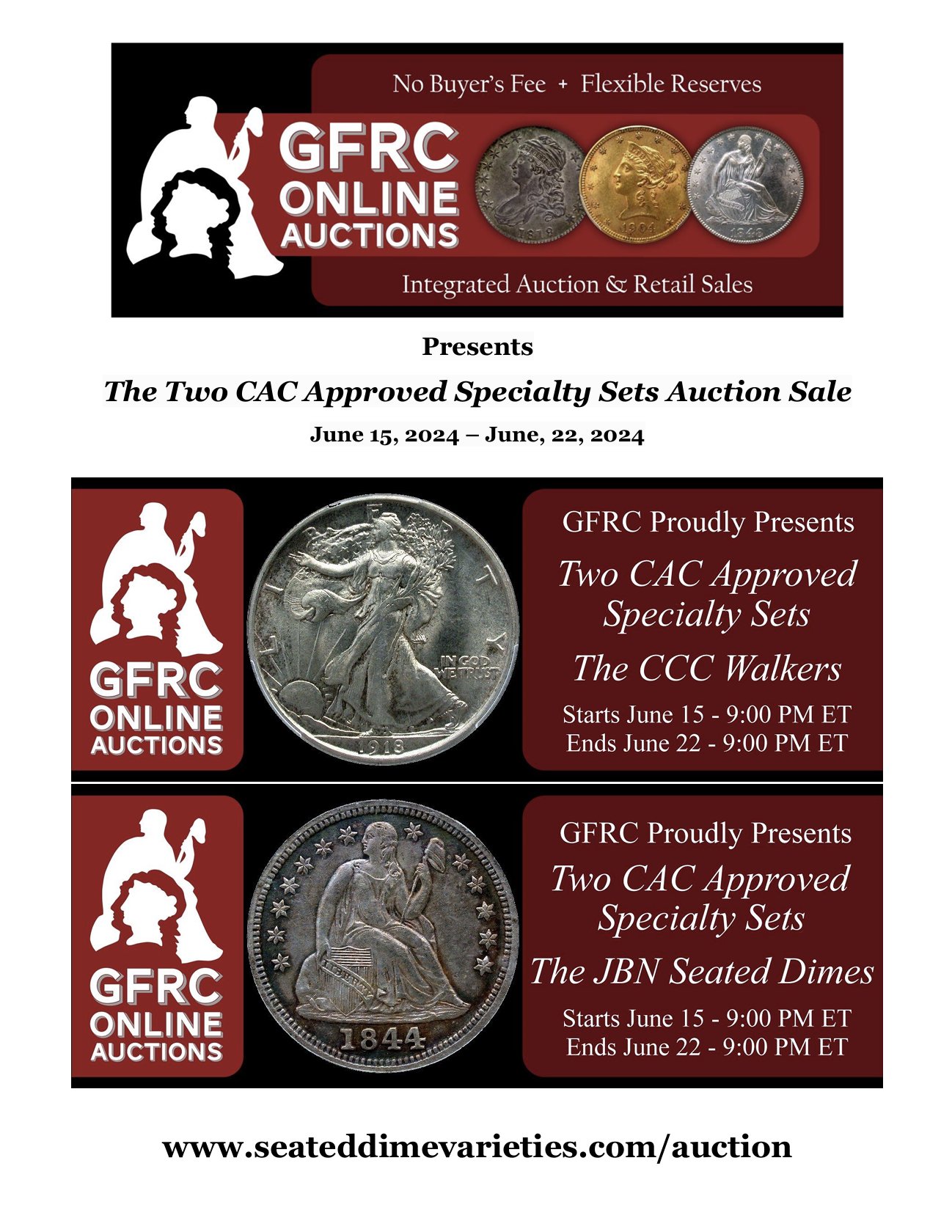 Auction Sales - Gerry Fortin Rare Coins