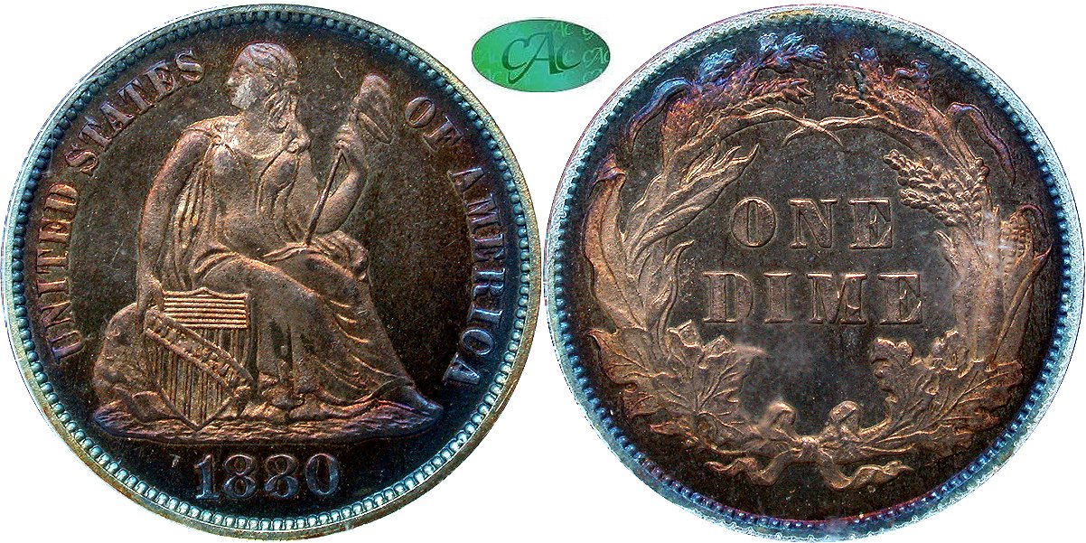 Seated Dime AU-MS Price List - Gerry Fortin Rare Coins