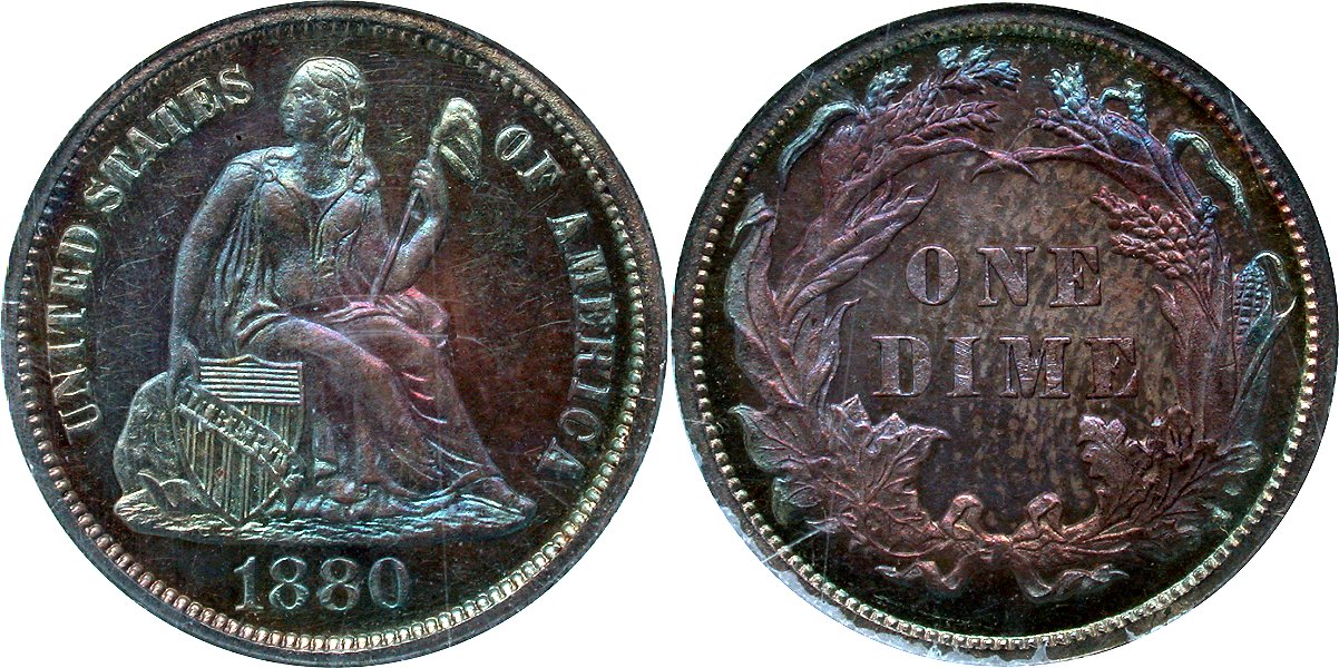 Seated Dime AU-MS Price List - Gerry Fortin Rare Coins