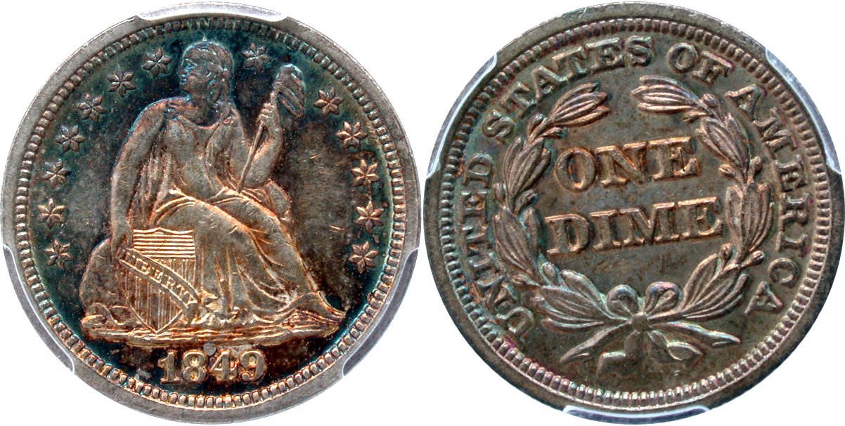 Seated Dime AU-MS Price List - Gerry Fortin Rare Coins