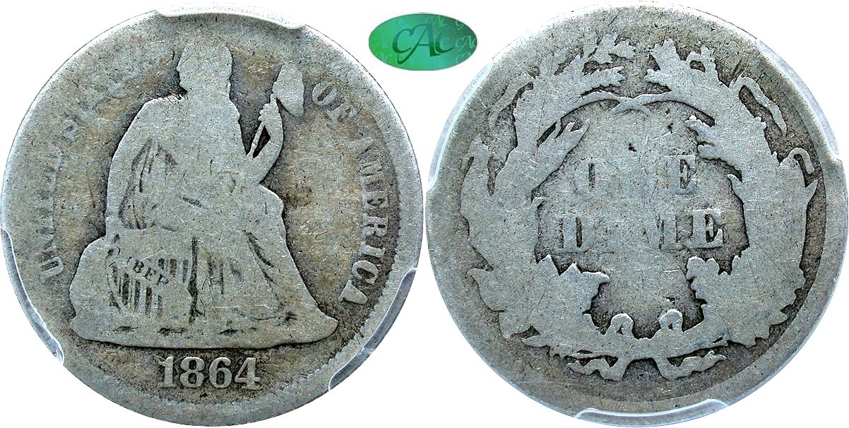 Seated Dime AU-MS Price List - Gerry Fortin Rare Coins