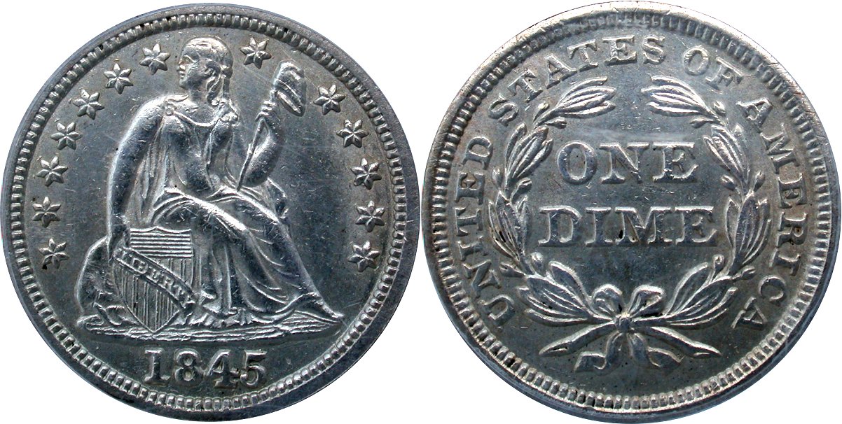 Seated Dime AU-MS Price List - Gerry Fortin Rare Coins
